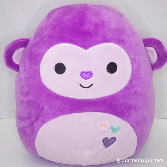 Squishmallows | Toys | Hartman Purple Monkey Whearts Minor Defect ...